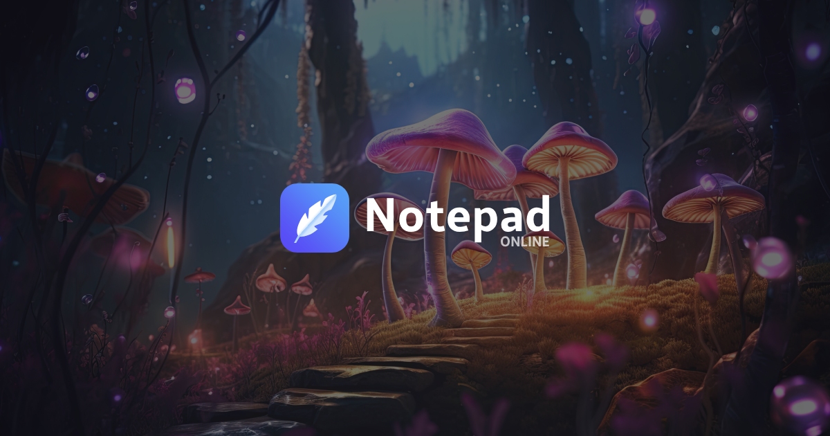 Online note-taking notepad app - Notepad.Online